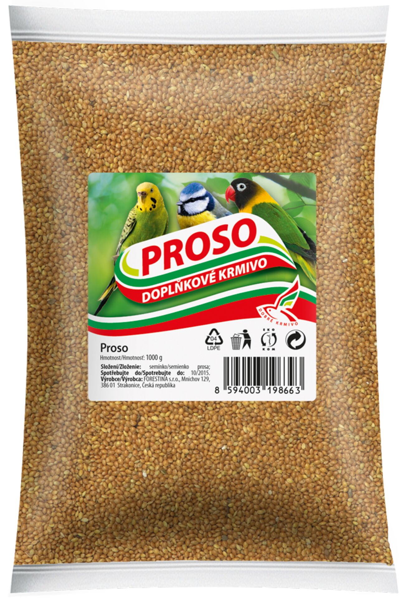 Proso - 1 kg - Zahradní centrum "Strakovo" s.r.o.